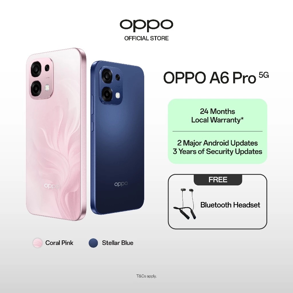 OPPO A6 Pro 5G 16(8+8GB) + 256GB | 6500mAh Battery | 80W SUPERVOOC ...