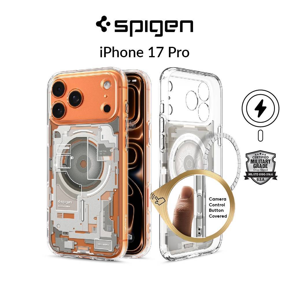 Spigen iPhone 17 Pro Case 6.3" Ultra Hybrid Zero One MagFit Magnetic ...