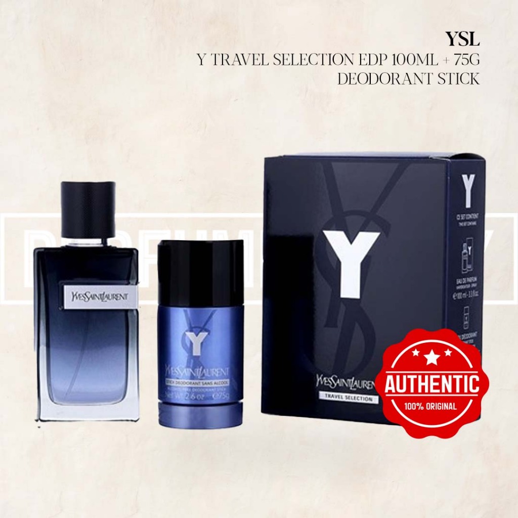 [GIFT SET] YSL Y EDP 2PCS GIFT SET | Shopee Singapore