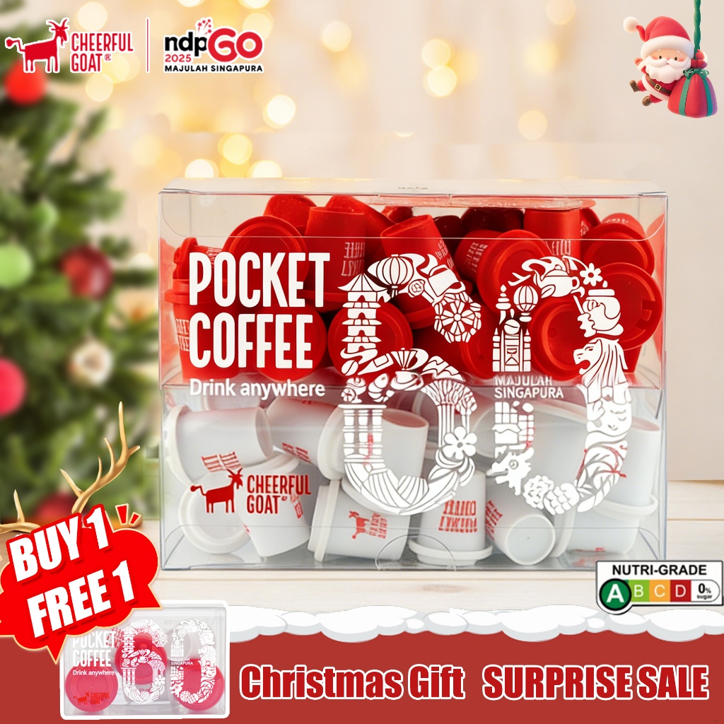 [SG60] Freeze Dried Coffee CheerfulGoat’s SG60 Commemorative Pocket ...