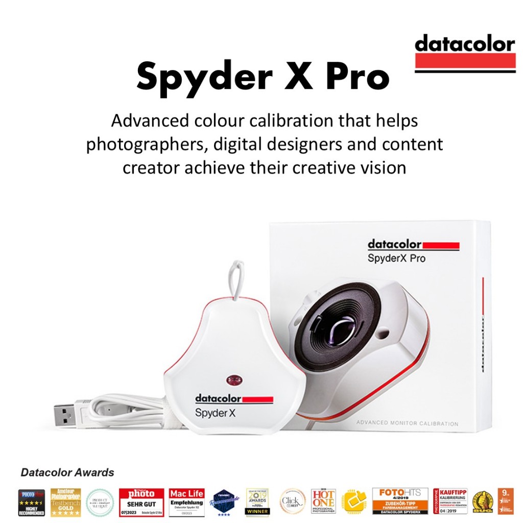 Datacolor Spyder X Pro SXP100 Colorimeter Monitor Calibration SpyderX ...