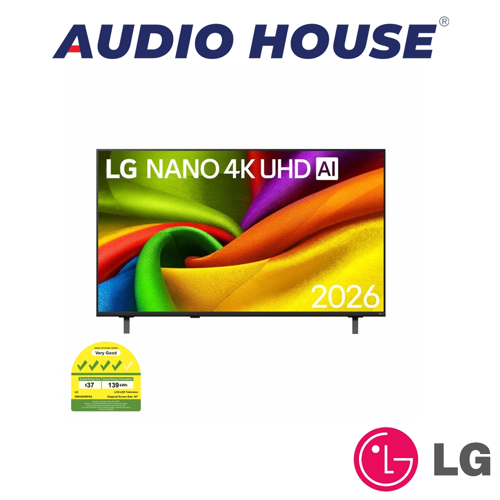 LG 50NU855BPSA 50" ThinQ AI NANO 4K UHD TV ENERGY LABEL: 4 TICKS 3 ...