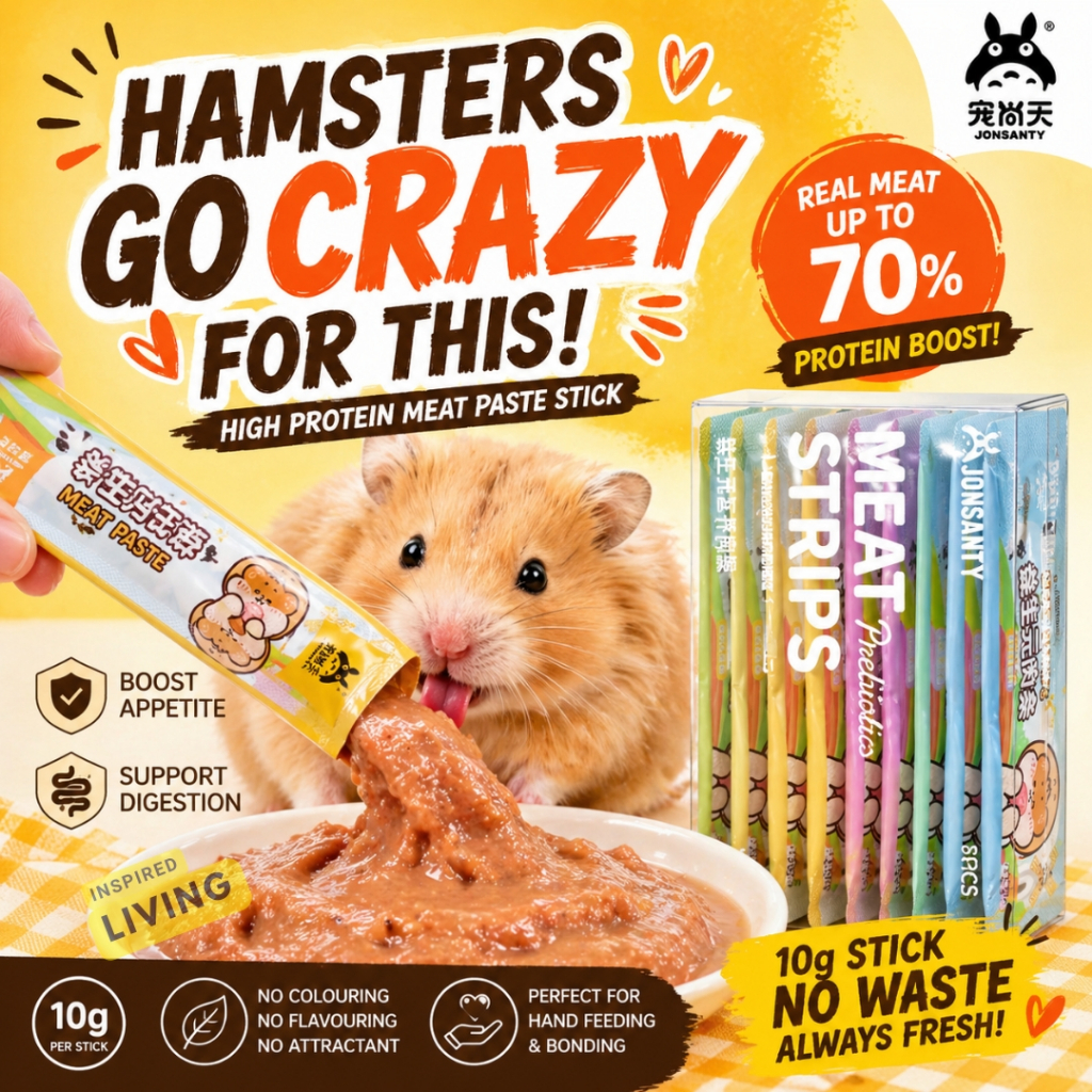 Hamster Treat They Can’t Resist | Meat Paste Snack Stick | Boost ...