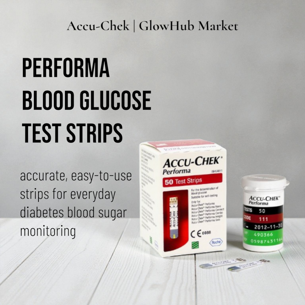 Accu-Chek Performa Blood Glucose Test Strips – blood glucose test ...