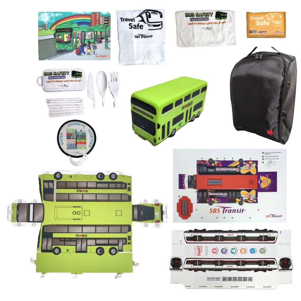 LTA SBST SBS Transit / SMRT bus / Tower transit Singapore B8L / squishy ...
