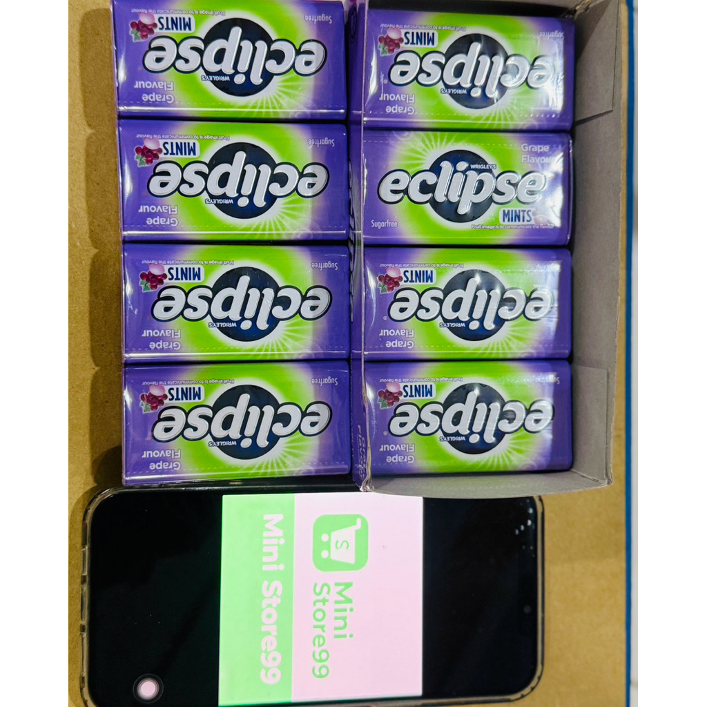Eclipse Mints 1 box 8 x 35g– Grape / Berry / Winterfrost / Intense Mint ...