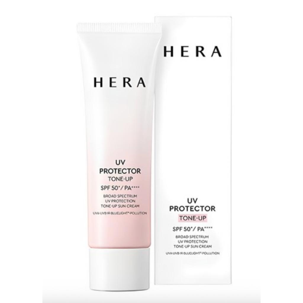 HERA UV Protector Tone-Up Sunscreen SPF50+ PA++++ (50ml) | Shopee Singapore