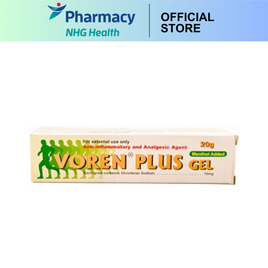 Voren Plus Gel 20g | Shopee Singapore