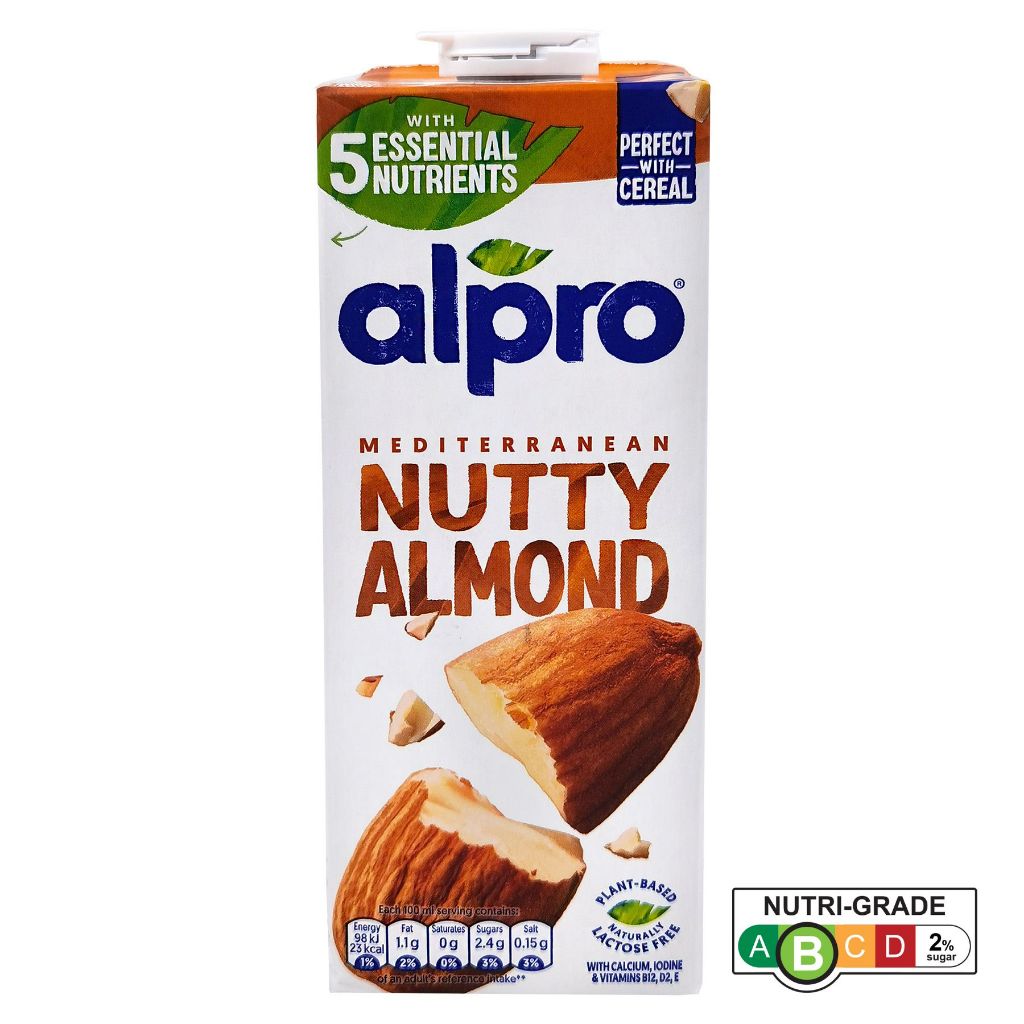 Alpro Plant Based Original Almond Milk Drink UHT 1L [AMBIENT] | Shopee ...