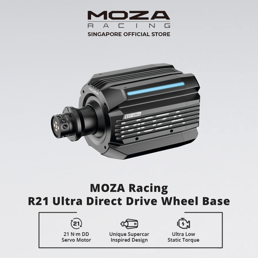 Moza Racing R21 Ultra Direct Drive Wheel Base Racing Simulator | Shopee ...