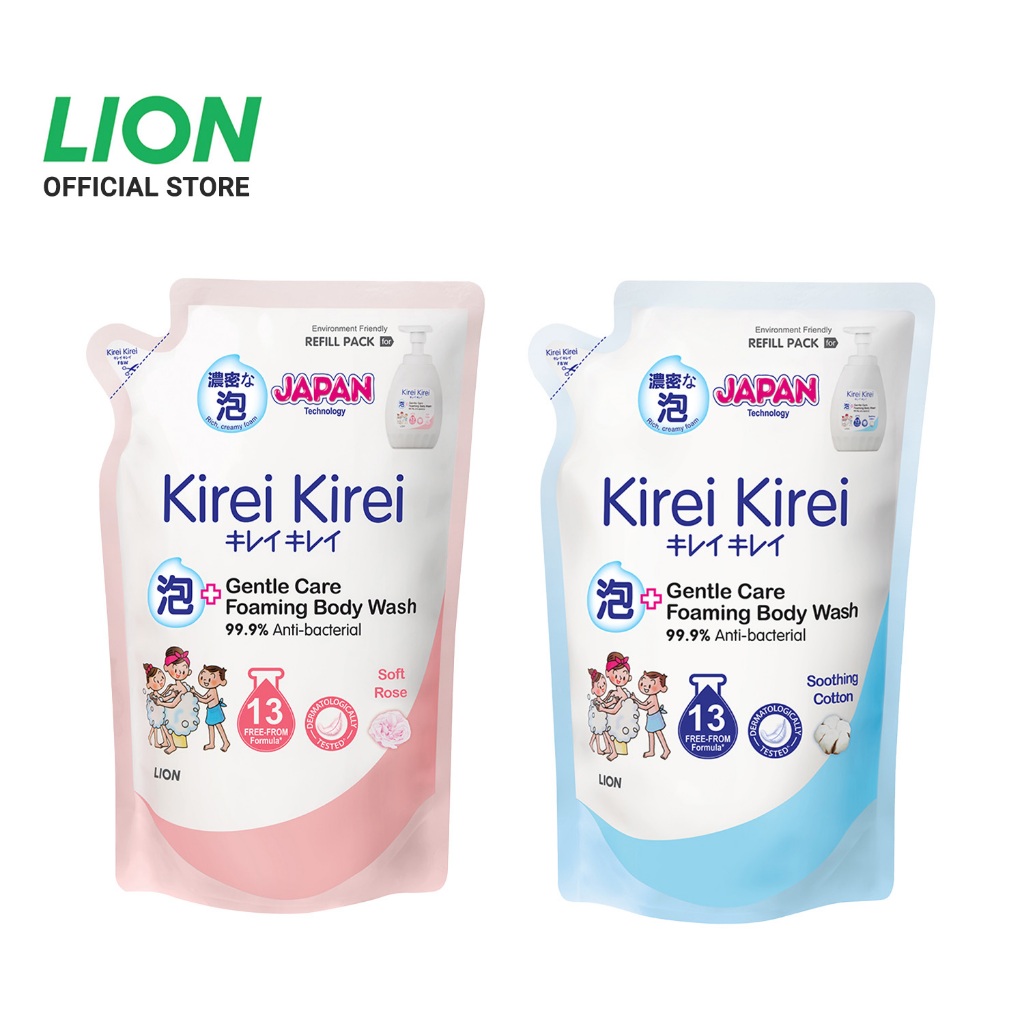 Kirei Kirei Gentle Care Foaming Body Wash 600ml Refill | Shopee Singapore