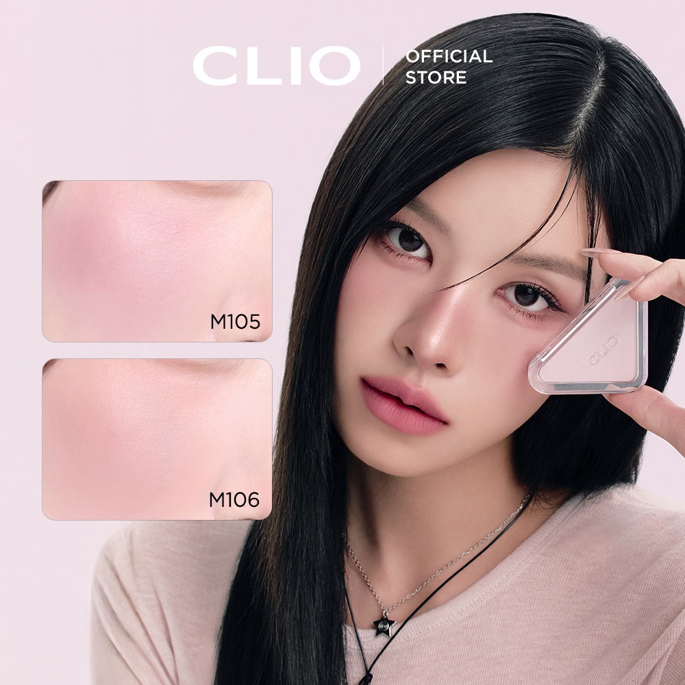[CLIO - NEW COLOR] Essential Blush Tap (Matte and Shear texture, moist ...
