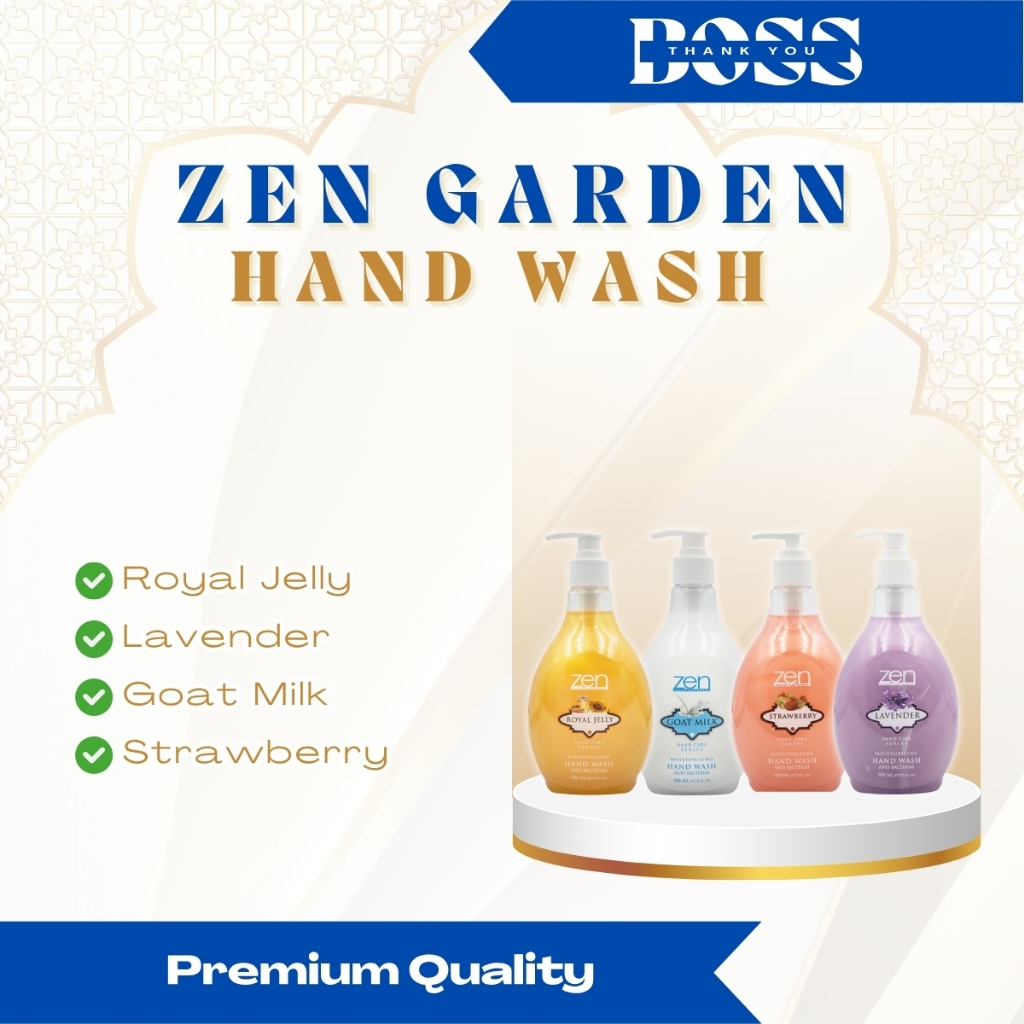 ZEN Anti Bacterial Moisturizing Hand Wash/Hand Care Series with NRPA ...