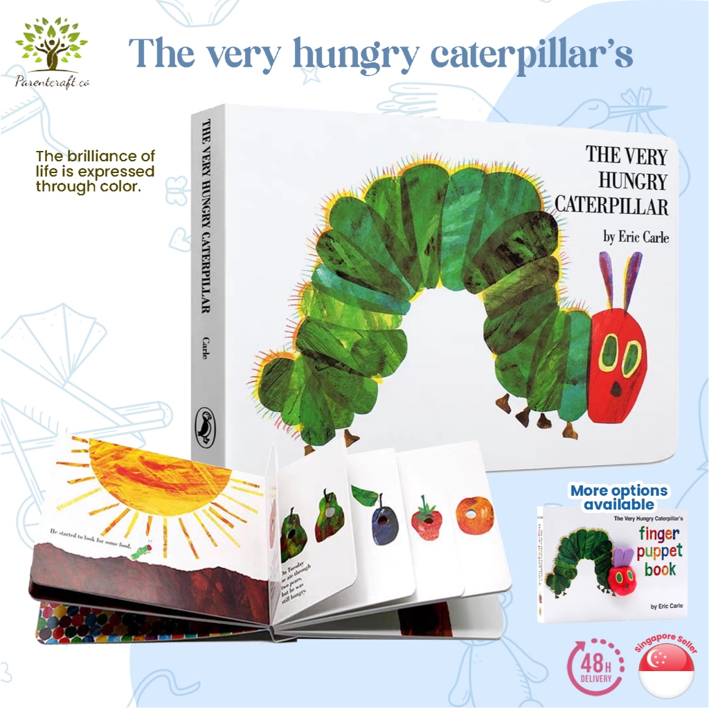 SG - AUTHENTIC ERIC CARLE The Very Hungry Caterpillar BIG BOARD BOOK ...