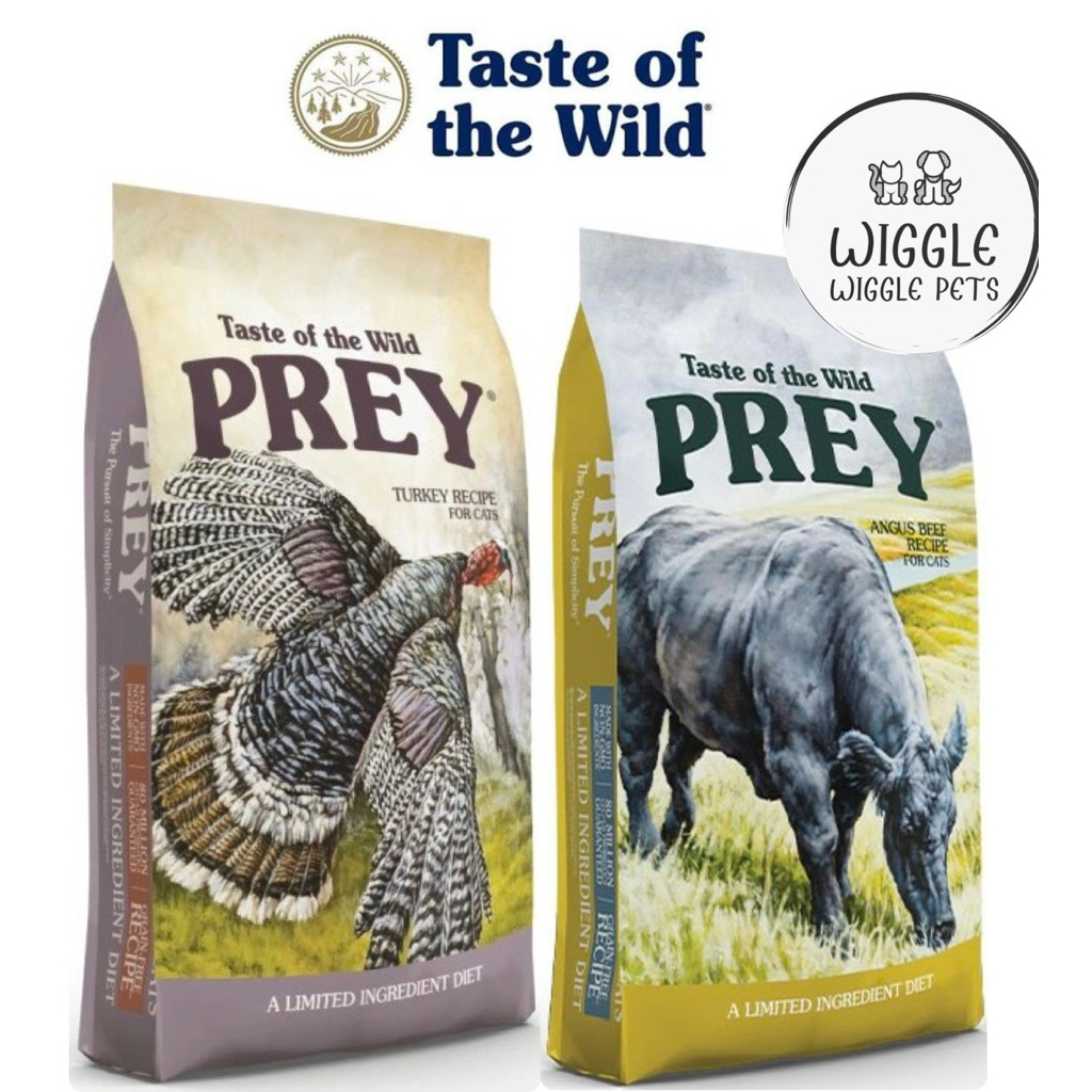 Taste Of The Wild PREY Turkey/ Angus Beef Cat Dry Food 2.72kg and 6.8kg ...