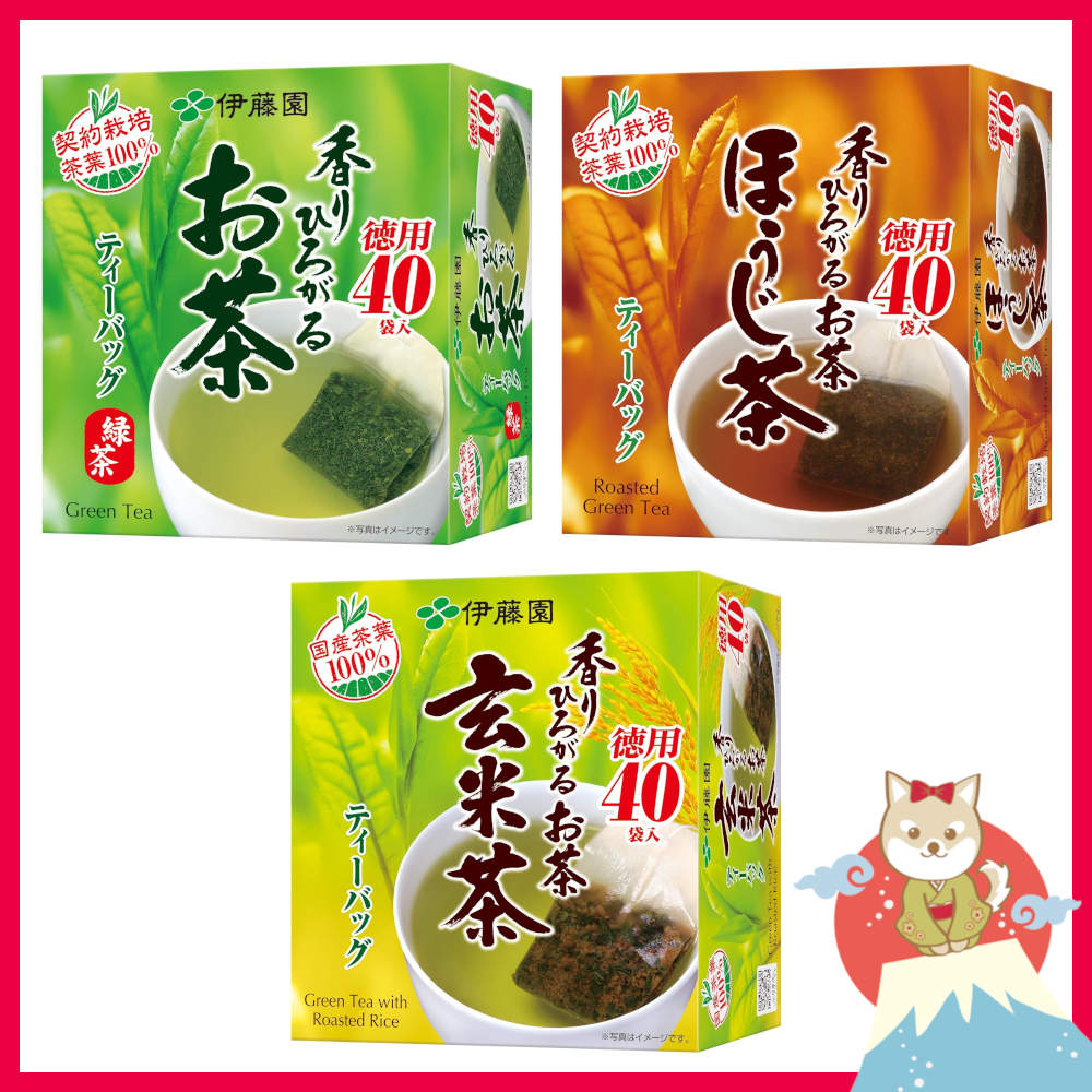 ITO EN Fragrance Expanding Tea Bag / Green Tea / Roasted Green Tea ...