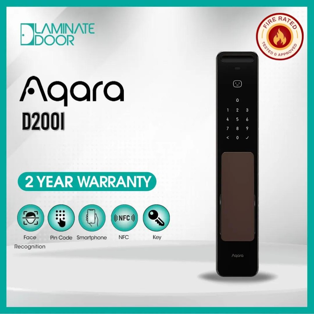 Aqara Smart Fire Rated Door Lock D200i | Advanced Security for Modern ...