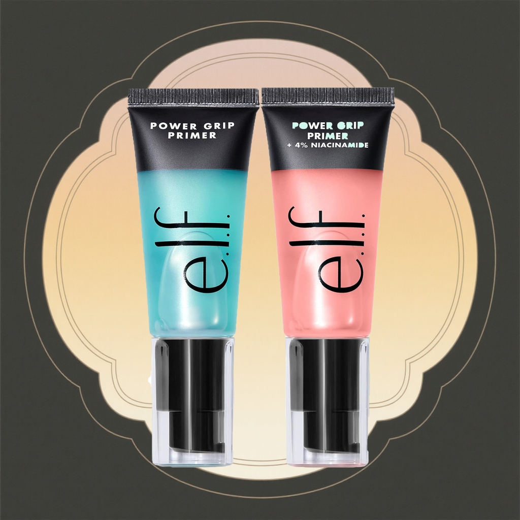 SG ELF Power Grip Primer + 4% Niacinamide, Gel-Based & Hydrating Face ...