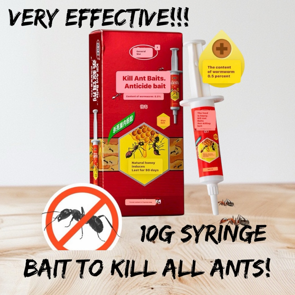 Very Effective Ant Killer Gel Bait: Powerful Nest Elimination - Rapidly ...