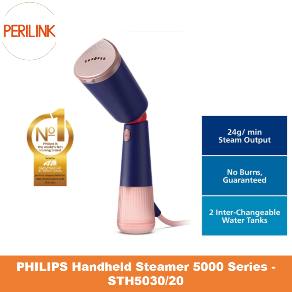 PHILIPS Handheld Steamer 5000 Series - STH5030/20 | Shopee Singapore