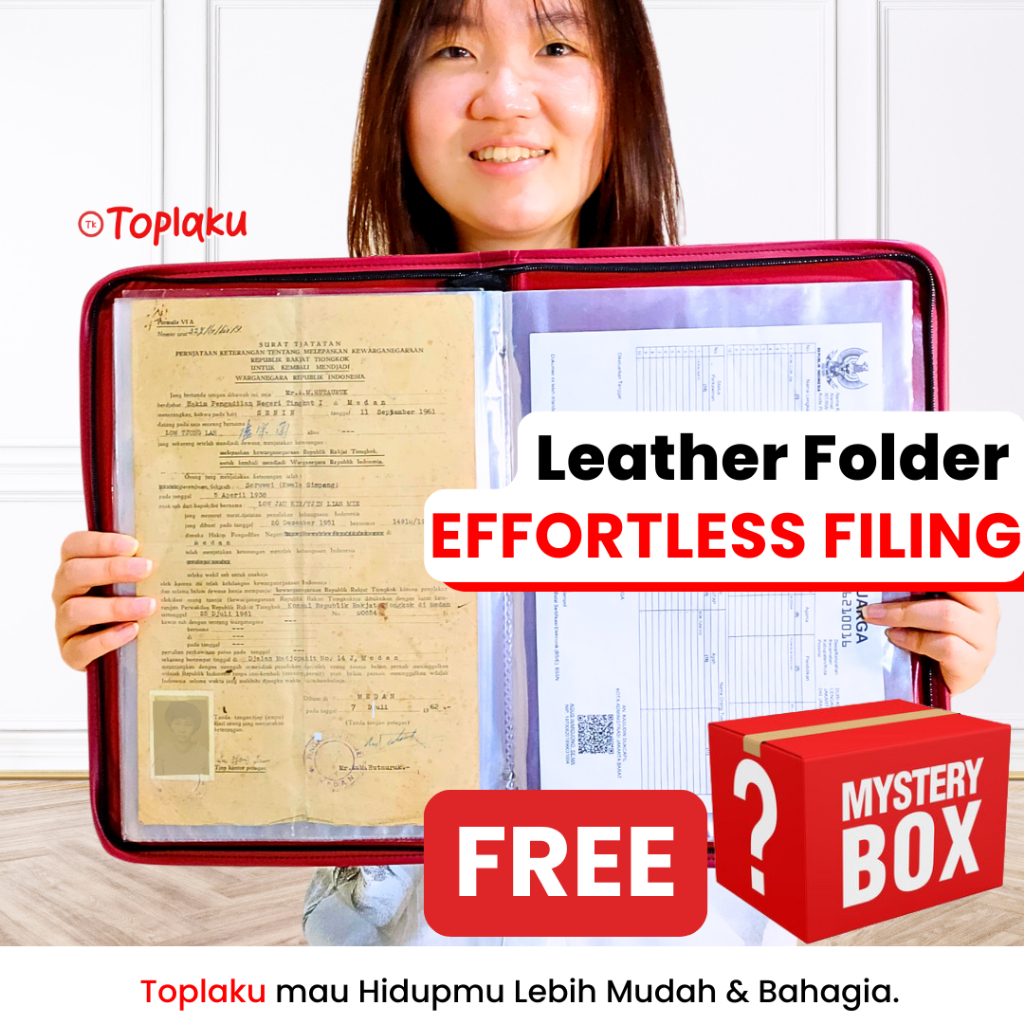 TOPLA Document Folder Keeper Diploma ZIPPER WATERPROOF Document Clear ...
