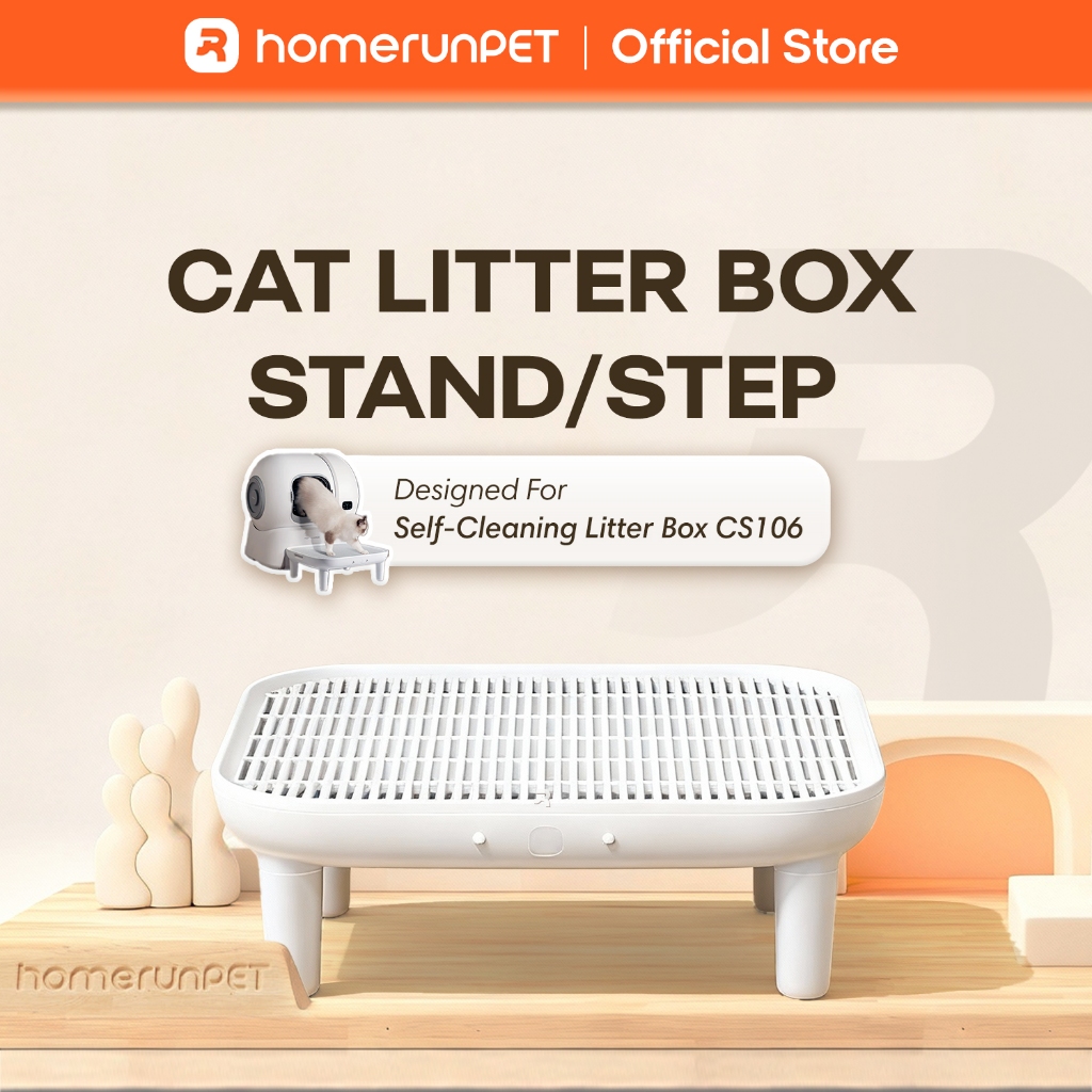 HomerunPet Litter Step for CS106 Automatic Cat Litter Box – Anti ...