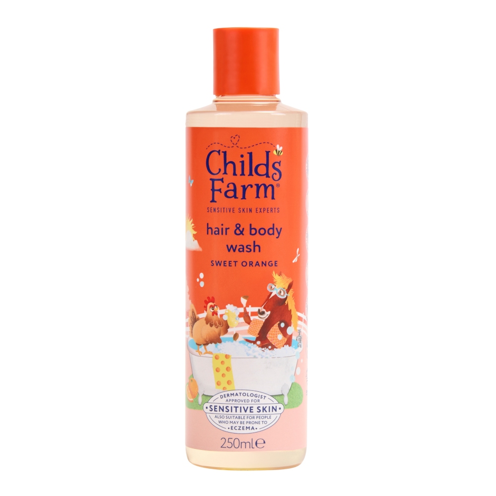 Childs Farm Hair & Body Wash, Sweet Orange 250ml | Shopee Singapore