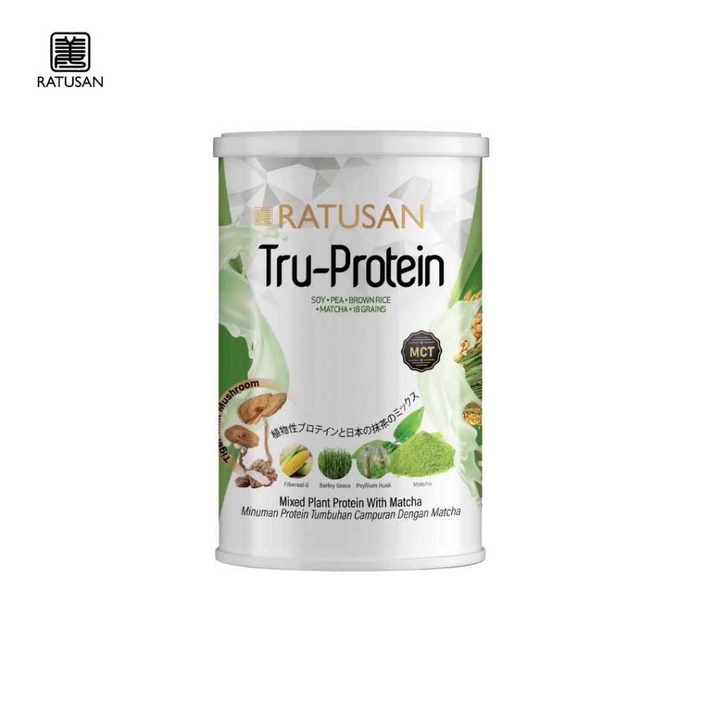 Ratusan Tru-Protein Plant-Based Meal Replacement Shake 450g – Matcha ...