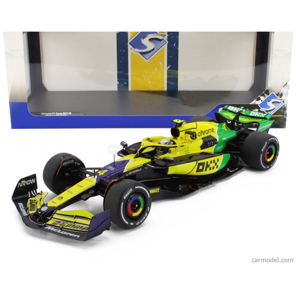[SG Local Stock] Solido 1:18 McLaren MCL38 F1 SE Monaco GP 2024 Diecast ...
