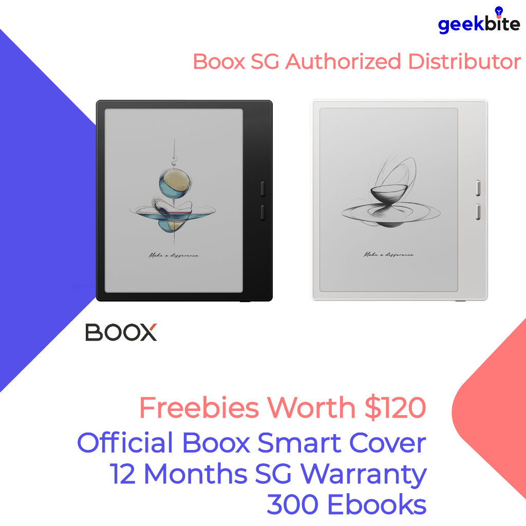 GeekBite ONYX BOOX GO 6, GO 7, GO Color 7 Gen II, GO 10.3, Palma 2 ...