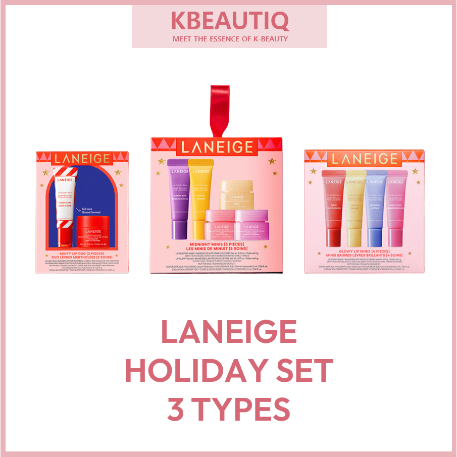 LANEIGE 2025 HOLIDAY LIP CARE GIFT SETS (3 TYPES) | Shopee Singapore