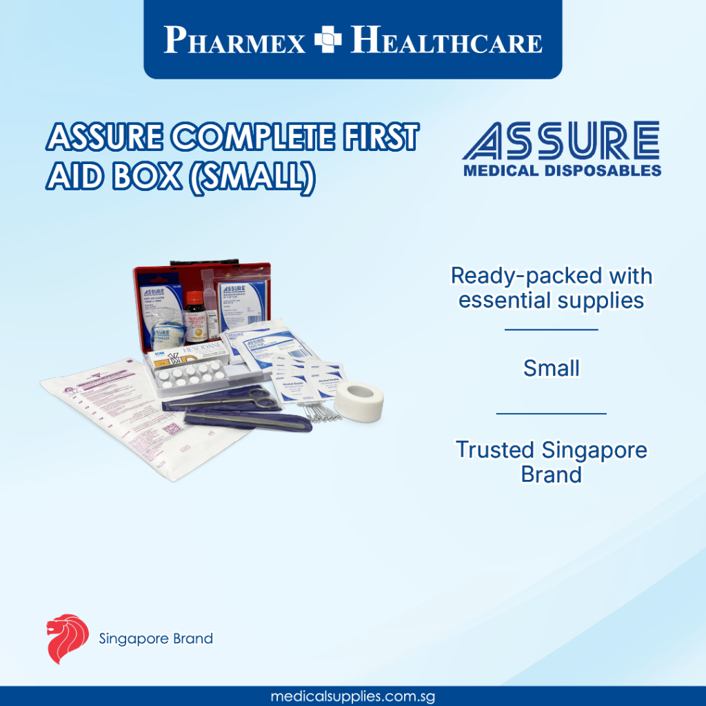ASSURE First Aid Box Complete Small | Shopee Singapore