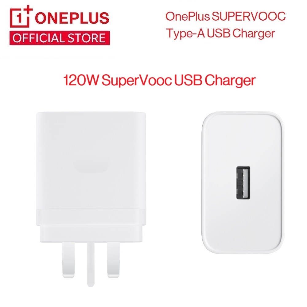 OnePlus SuperVooc 120W USB Power Adapter (SG Plug) | Shopee Singapore