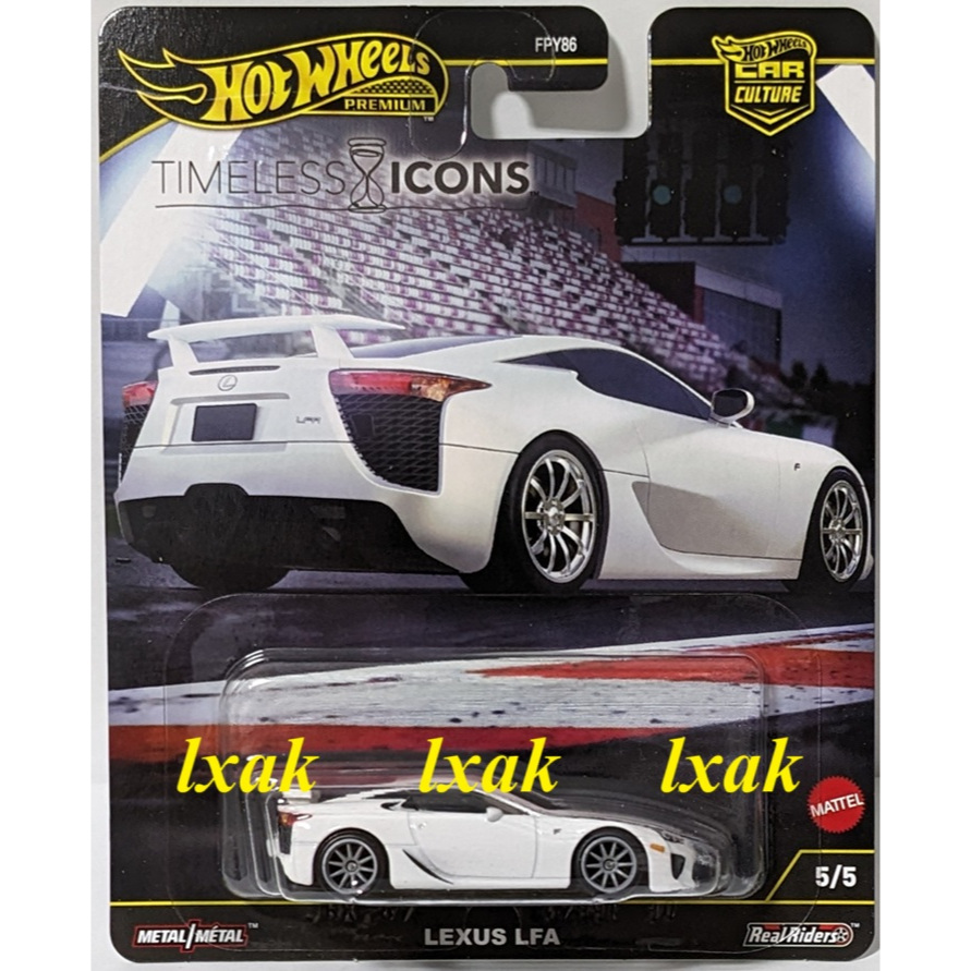 🇸🇬 Hot Wheels Premium 2025 Timeless Icons #5/5 Lexus LFA | Shopee Singapore