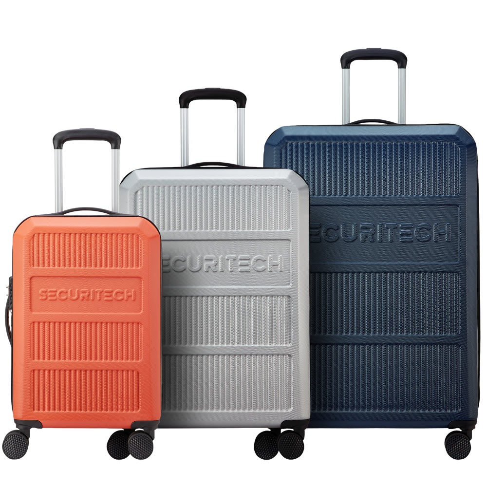 【NEW】Securitech by DELSEY PARIS - ASPHALT Hardside Spinner Luggage ...