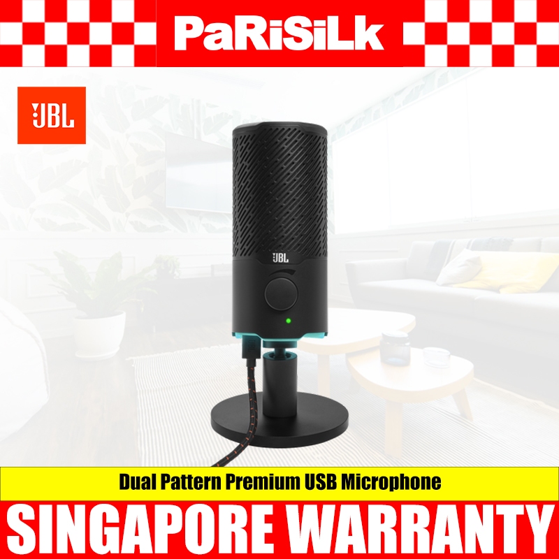JBL Quantum Stream Dual Pattern Premium USB Microphone | Shopee Singapore