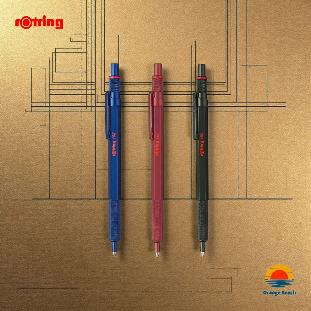rOtring 600 Ballpoint Pen/German Engineering/Made in Japan/Professional ...