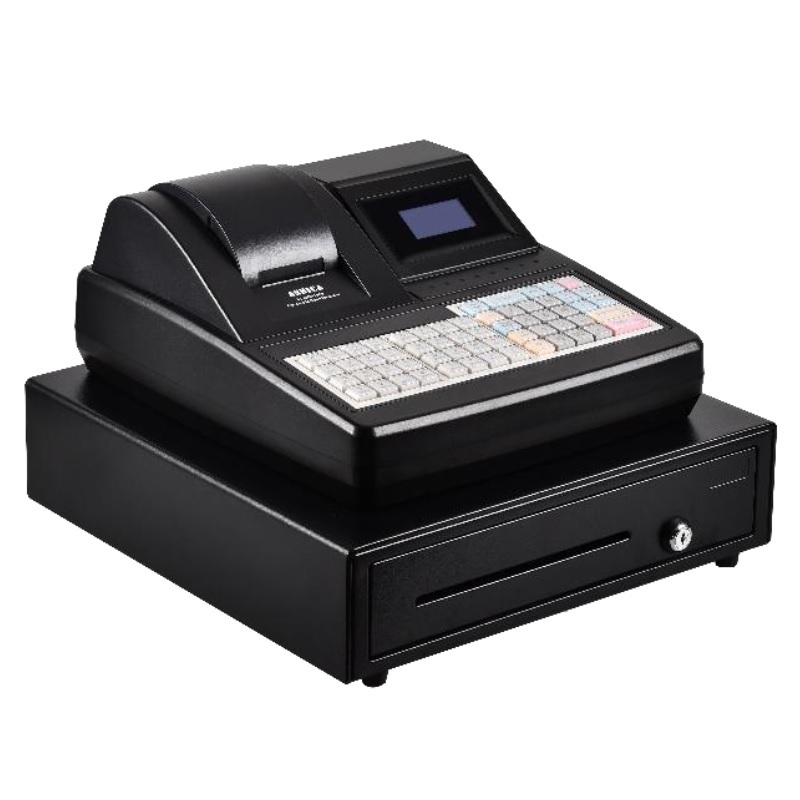 ECR1000 Ashica Cash Register Machine Mesin Cashier Replace Sharp XE ...