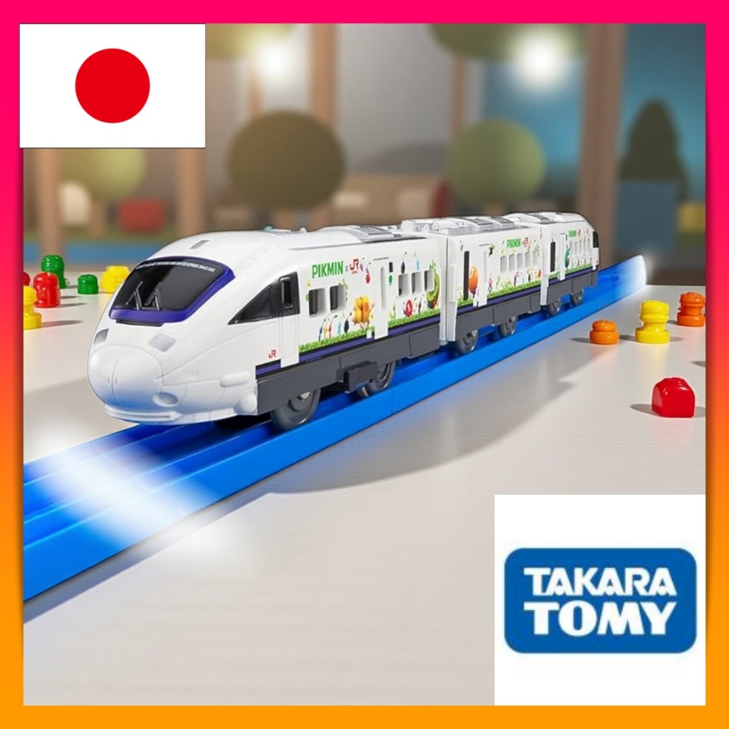 TAKARA TOMY Plarail JR Kyushu Pikmin Train Full Set Toy for Kids Ages 3 ...