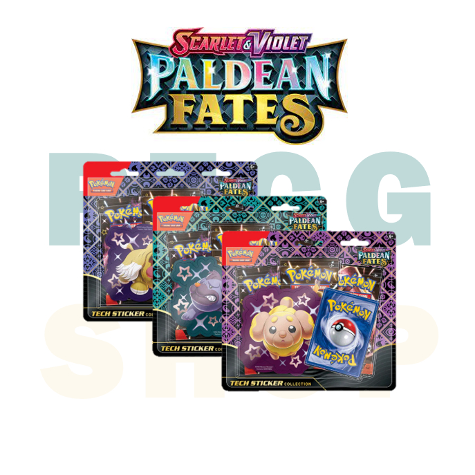 Paldean Fates (SV4.5) Tech Sticker Collection - Pokemon TCG cards ...
