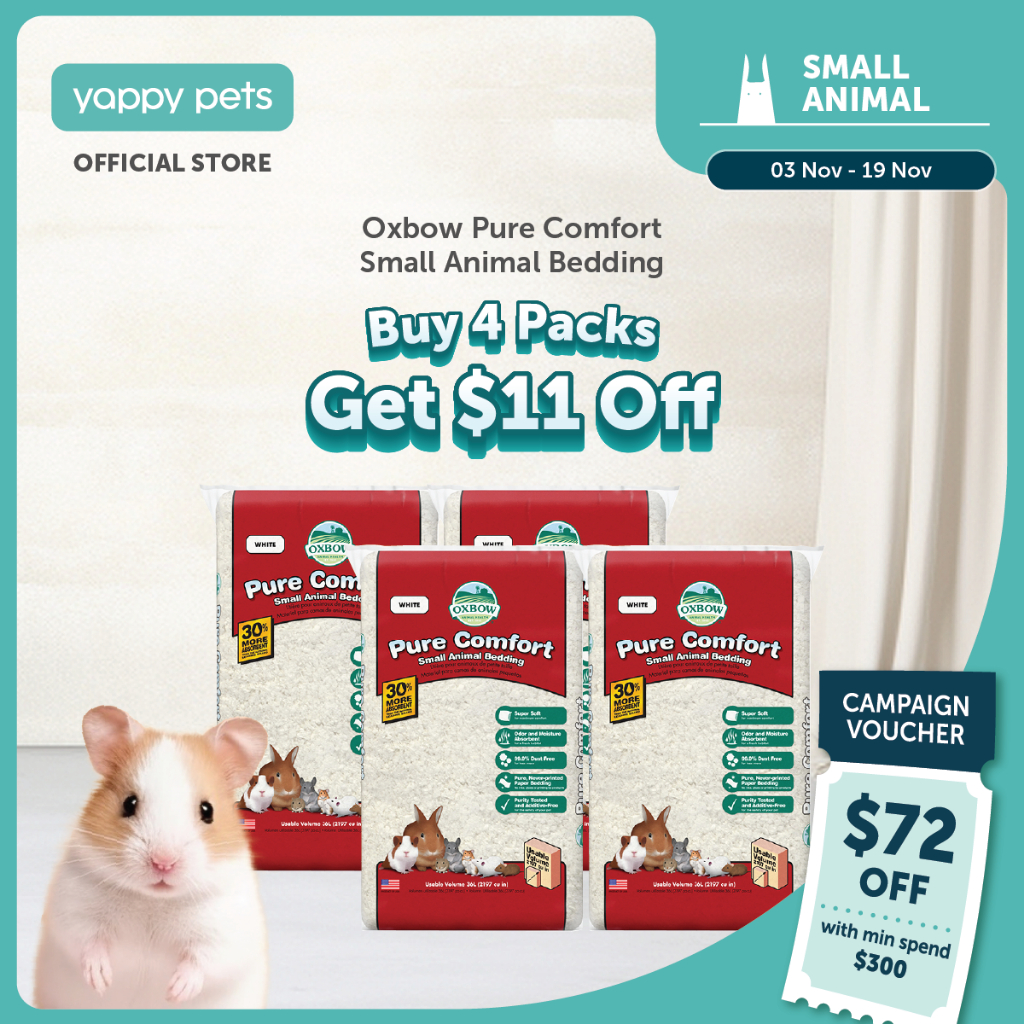 11.11 Oxbow Pure Comfort Small Animal Bedding | Chinchilla Rat Gerbil ...
