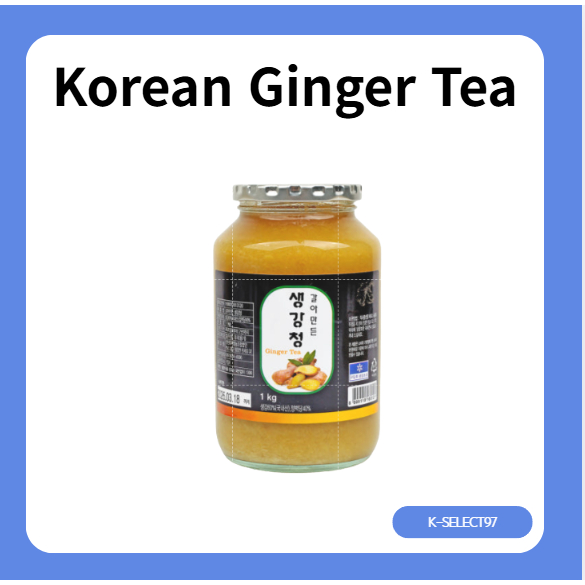 Korean Ginger Tea (Ginger Syrup) – 1kg, 100% Korean Ginger | Shopee ...