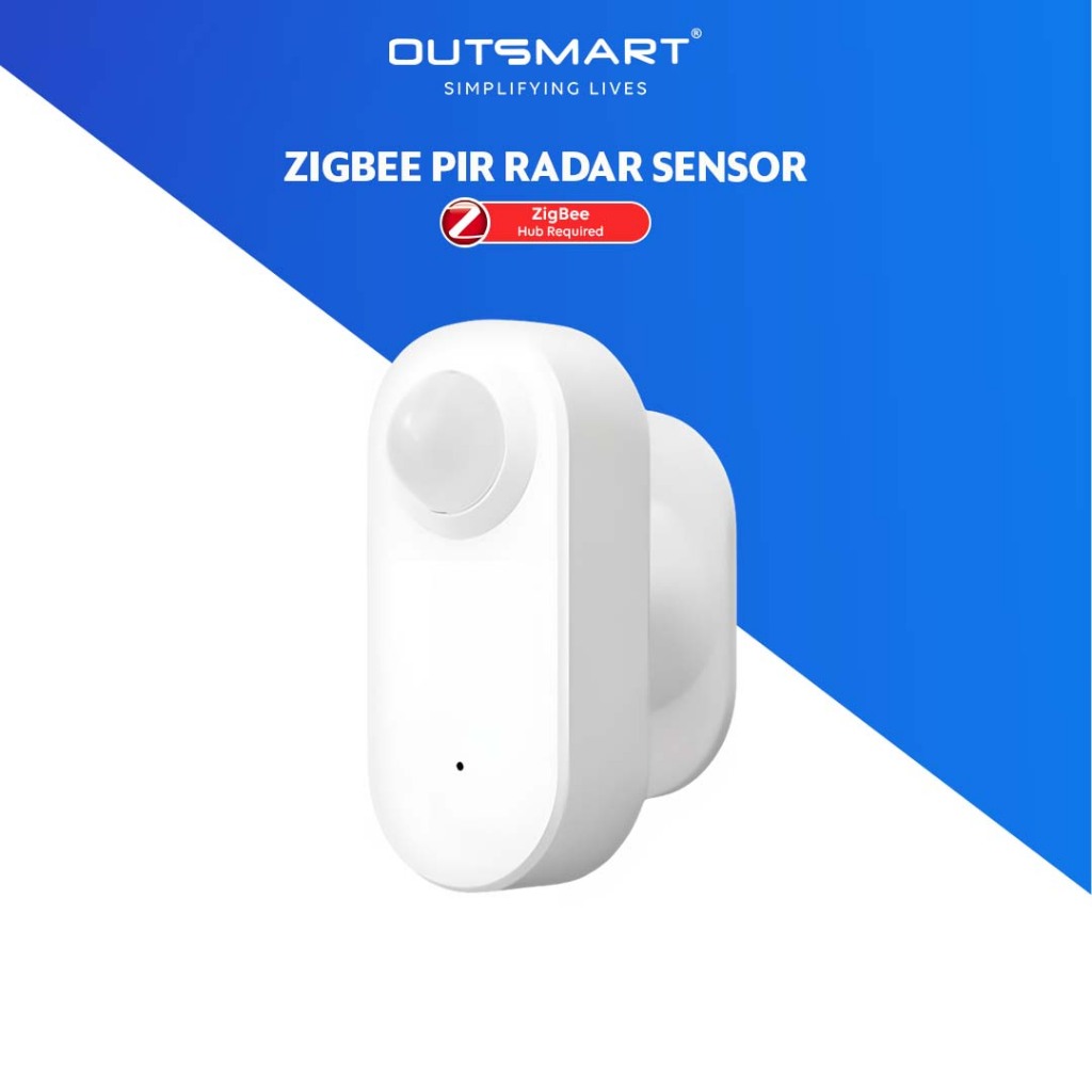 Outsmart Zigbee Smart Motion PIR Radar Human Body Sensor Detector ...