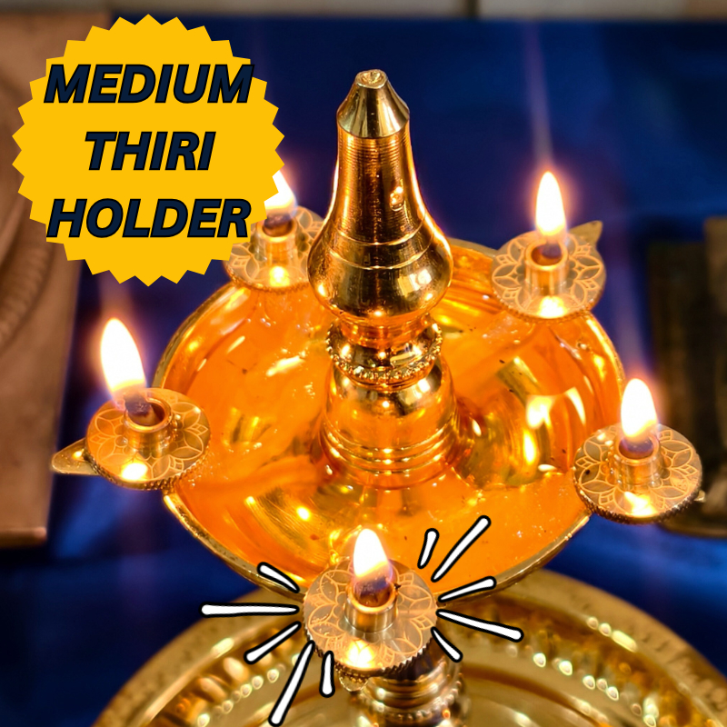 Medium Thiri Holder Stand (TBT 02) | Made in Malaysia | Vilakkus ...