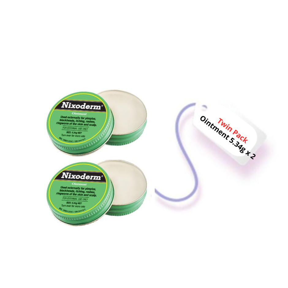 Nixoderm Ointment 5.34g x 2pcs (Expiry Date: Aug 2030) | Shopee Singapore