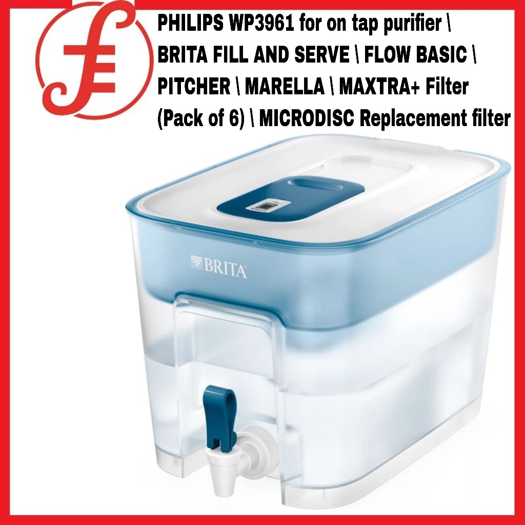 PHILIPS WP3961 for on tap purifier \ BRITA PITCHER \ FLOW \ MARELLA ...