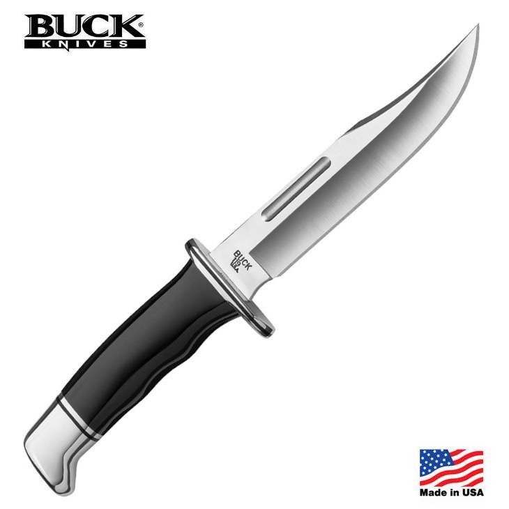 Buck 119 Special 6" 420HC Black Phenolic Fixed Blade Knife - Made in ...