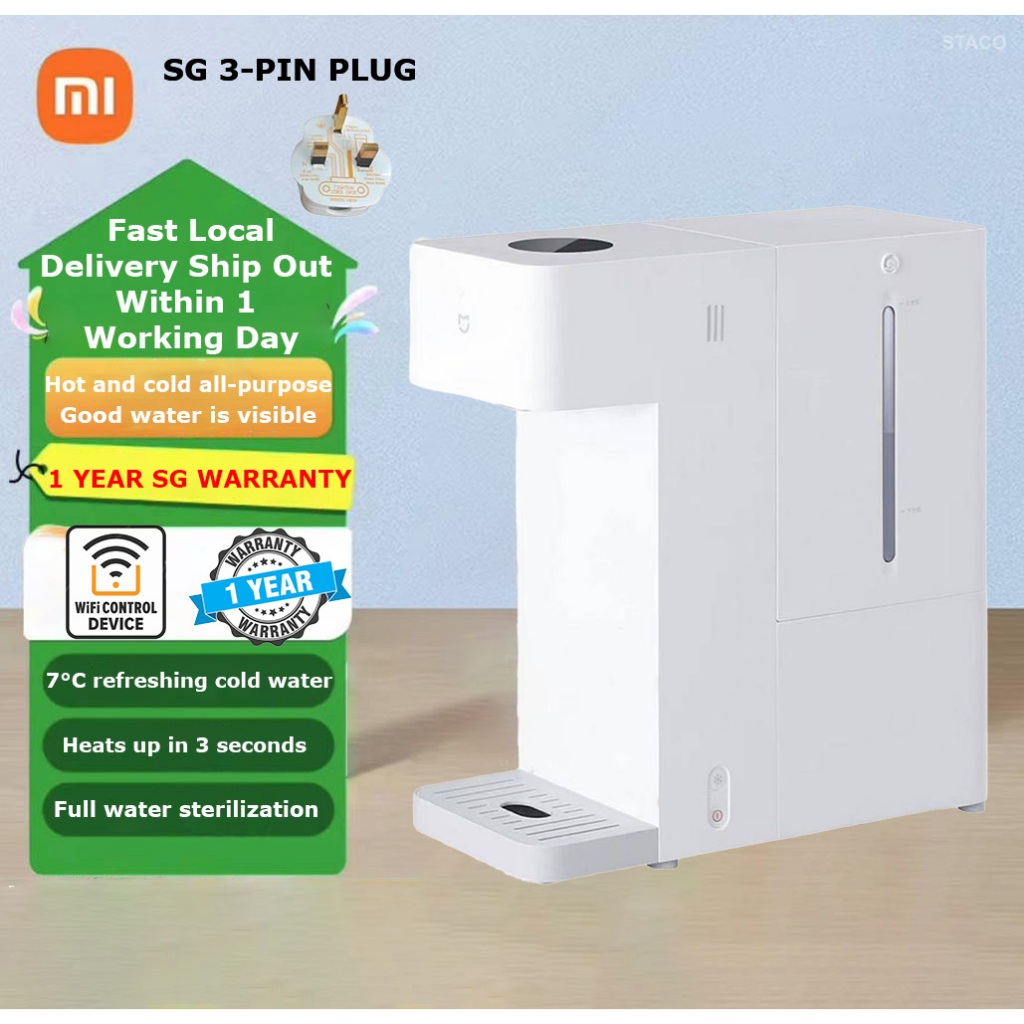 Water Dispenser Hot and Cold 7°C Xiaomi 3L 3S Instant Water Dispensers ...