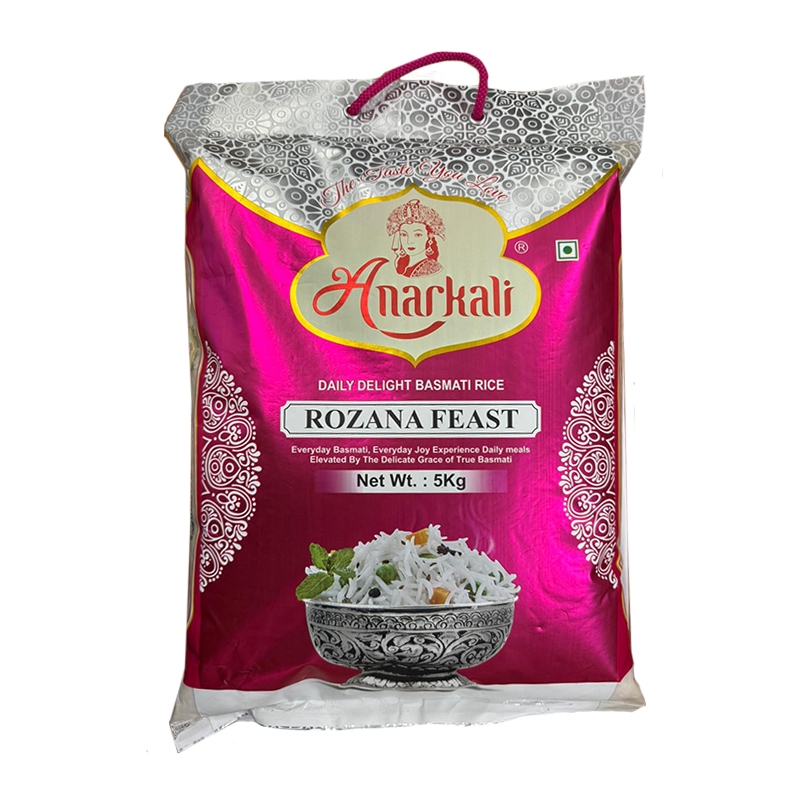 Anarkali Basmati Rice Rozana Feast 5KG | Shopee Singapore