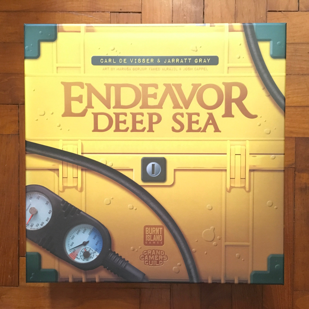 Endeavor: Deep Sea Retail Edition board game (GUARANTEED GENUINE, $13 ...